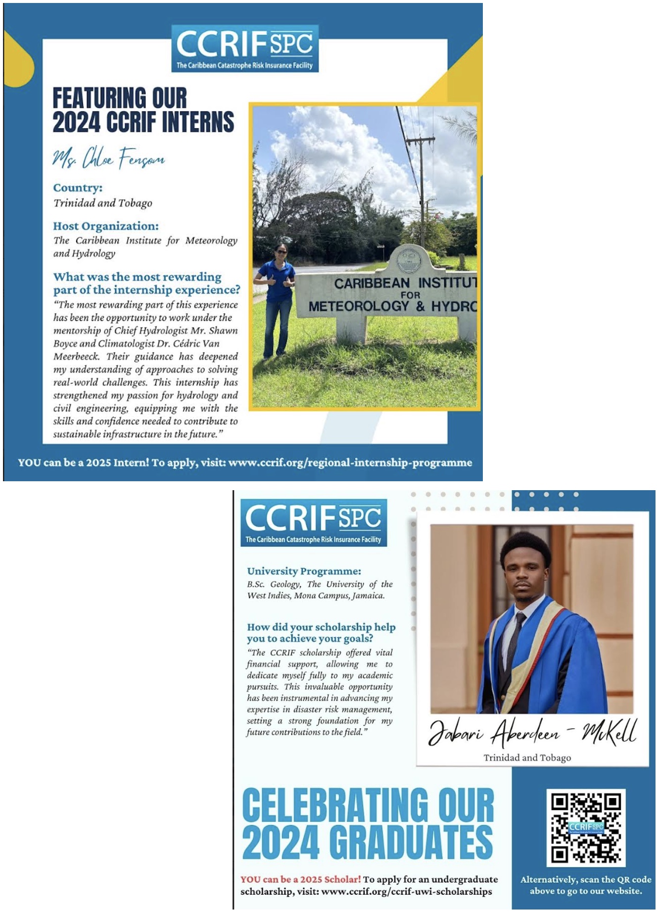 Calling Caribbean Youth… CCRIF has Opportunities for You… Engage with ...