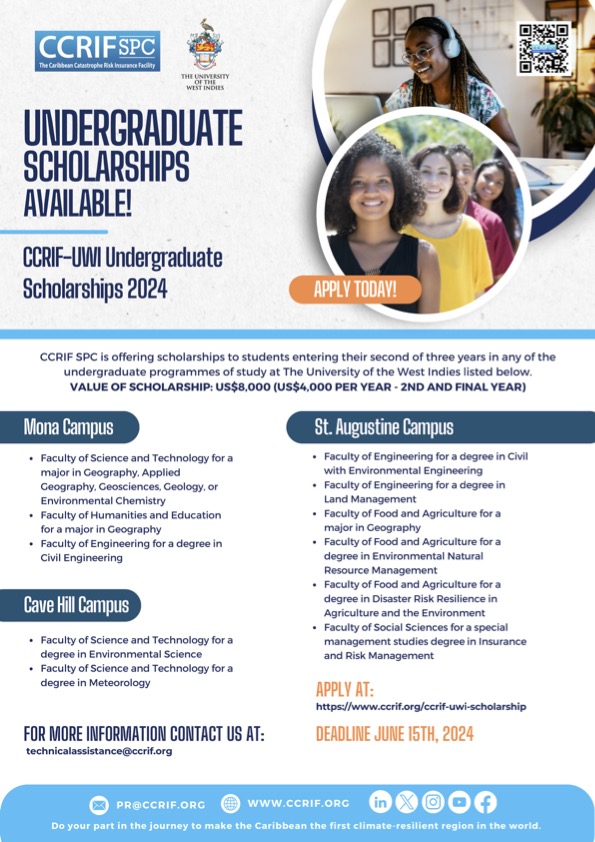 CCRIF Scholarship Programme | CCRIF SPC
